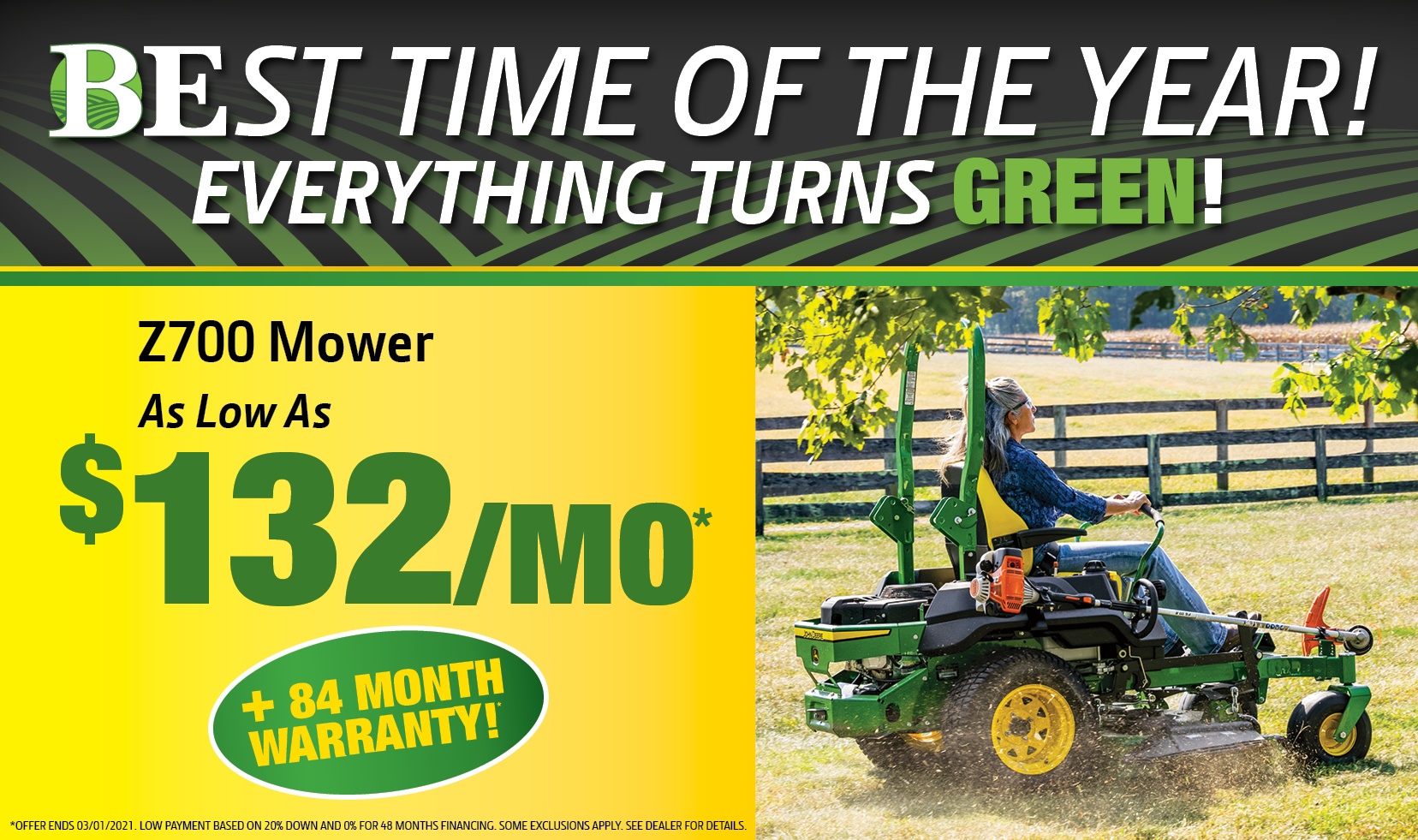 BEst Time Year Mowers | Blanchard Equipment BEst Time Year Mowers | Blanchard Equipment